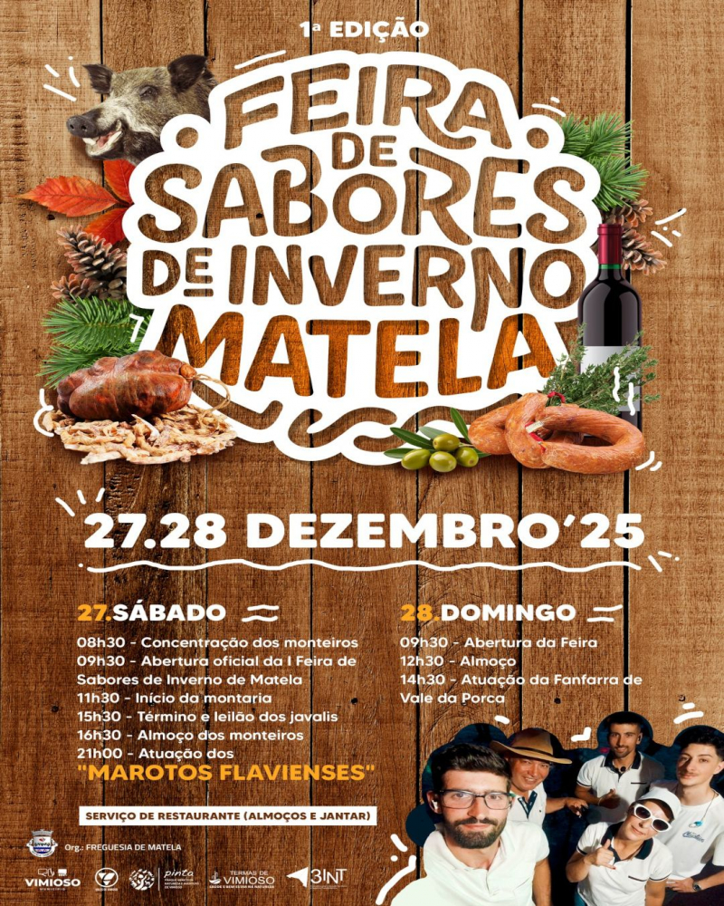 Matela acolhe Feira de Sabores de Inverno no fim de semana